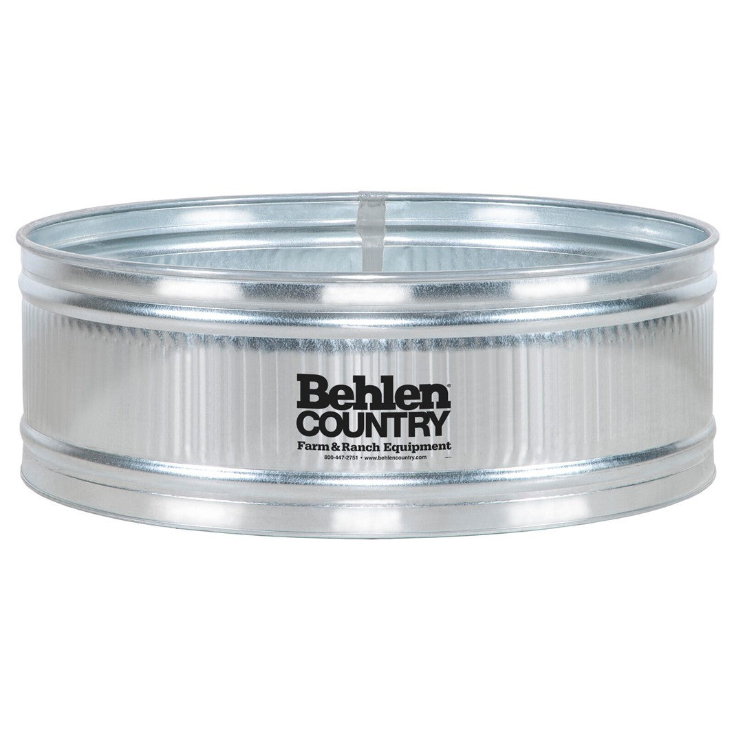 Behlen Galvanized Round Water Trough 390 Gallon – The Mercantile and ...
