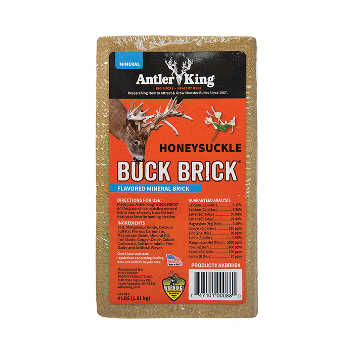 Antler King Buck Brick Honeysuckle 4lb – The Mercantile and Feed Company