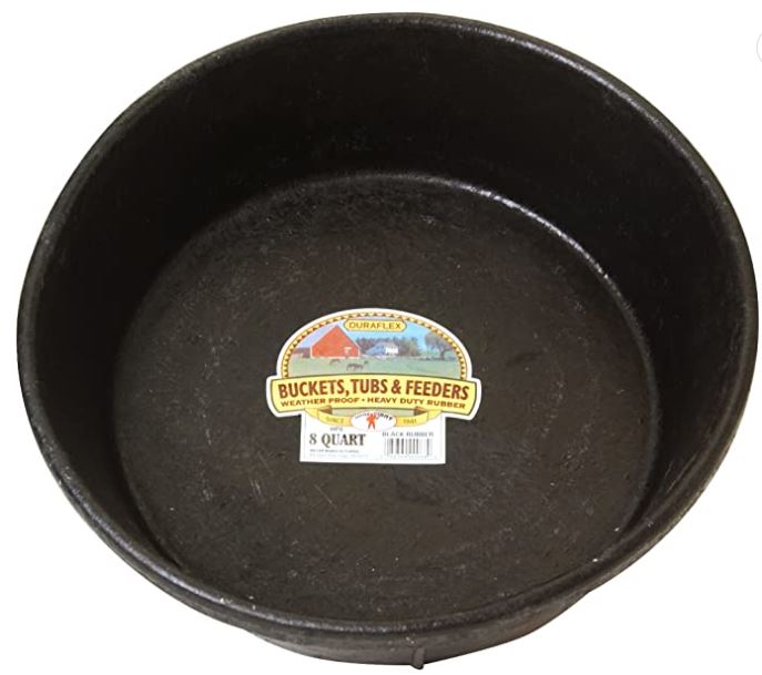 Rubber Feeder Pan 8 Qt – The Mercantile and Feed Company