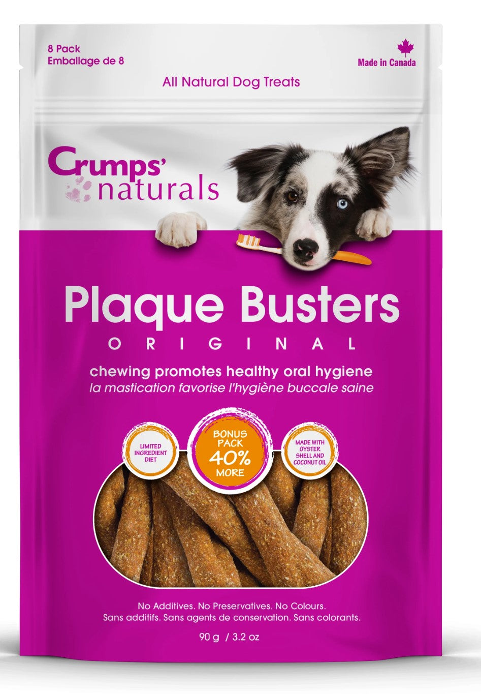 Crumps' Naturals Plaque Busters Original – The Mercantile and Feed Company